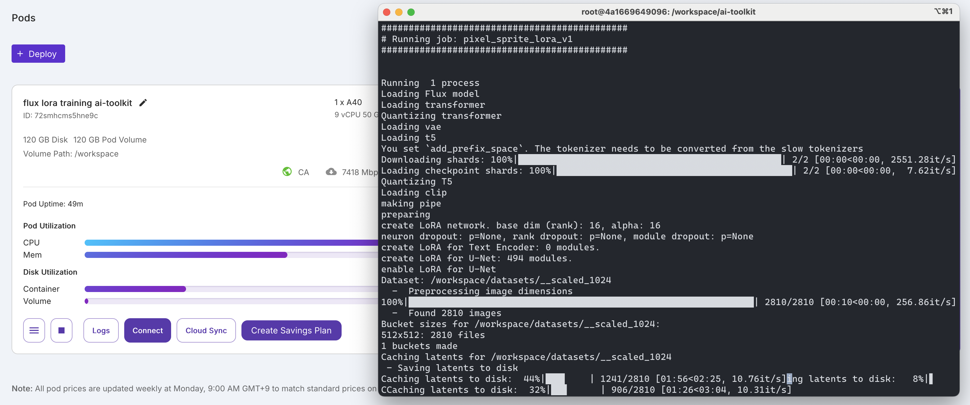 Flux Lora 훈련 후기와 RunPod 사용법 - Nerdwood.log